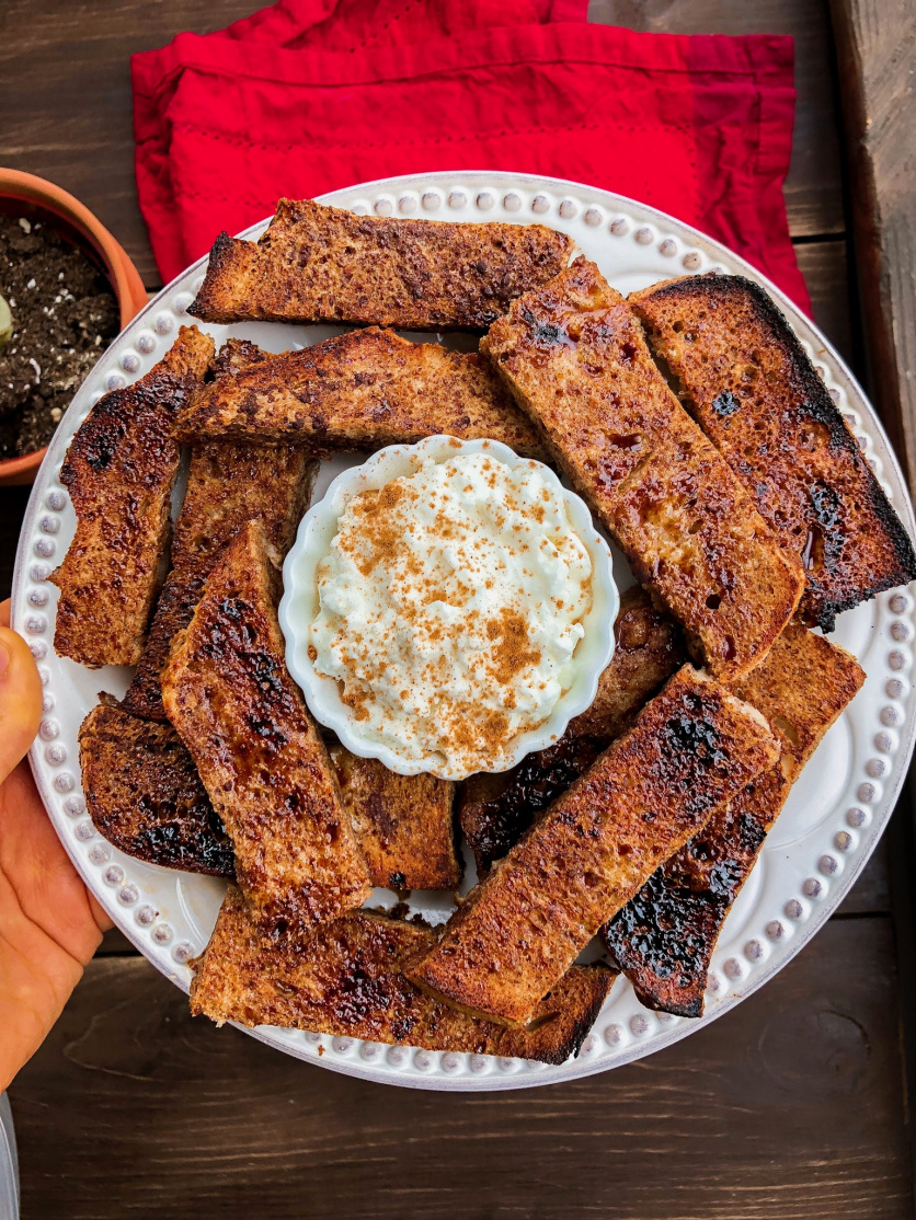 Healthy French Toast Sticks - Choosing Balance