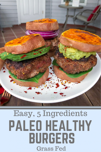 Paleo Grass Fed Burgers - Choosing Balance Recipes