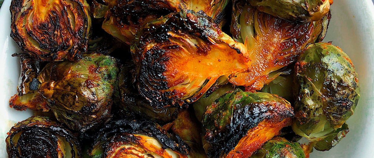 Spicy Brussel Sprouts - Choosing Balance - Recipes