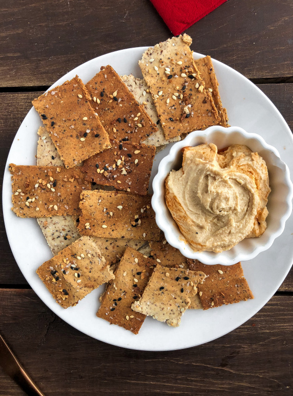 Paleo Everything Crackers - Choosing Balance - Recipes