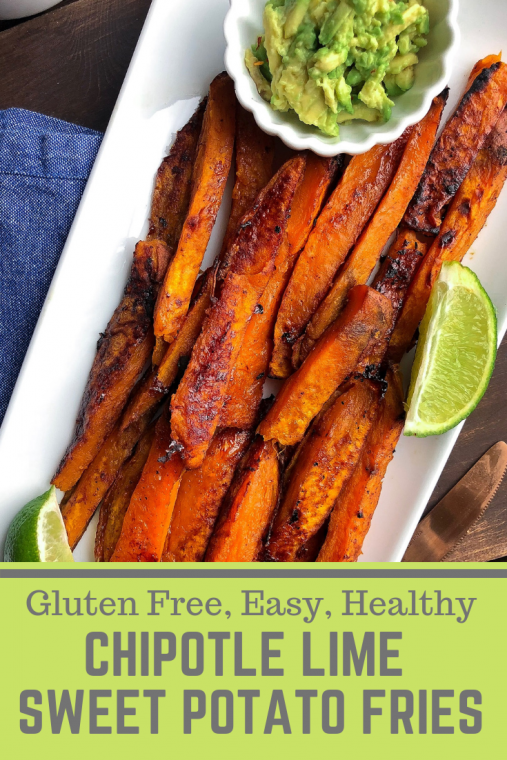 Chipotle Lime Sweet Potato Fries - Choosing Balance