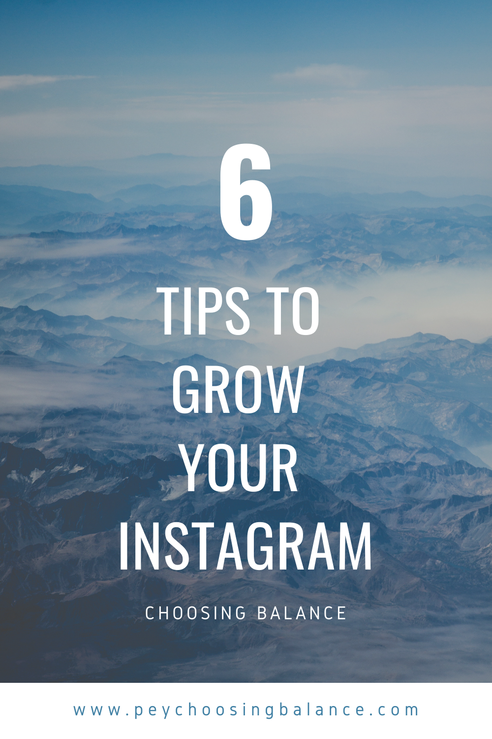 Instagram Tips - Choosing Balance
