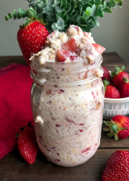 Strawberry Soda Floats - Choosing Balance