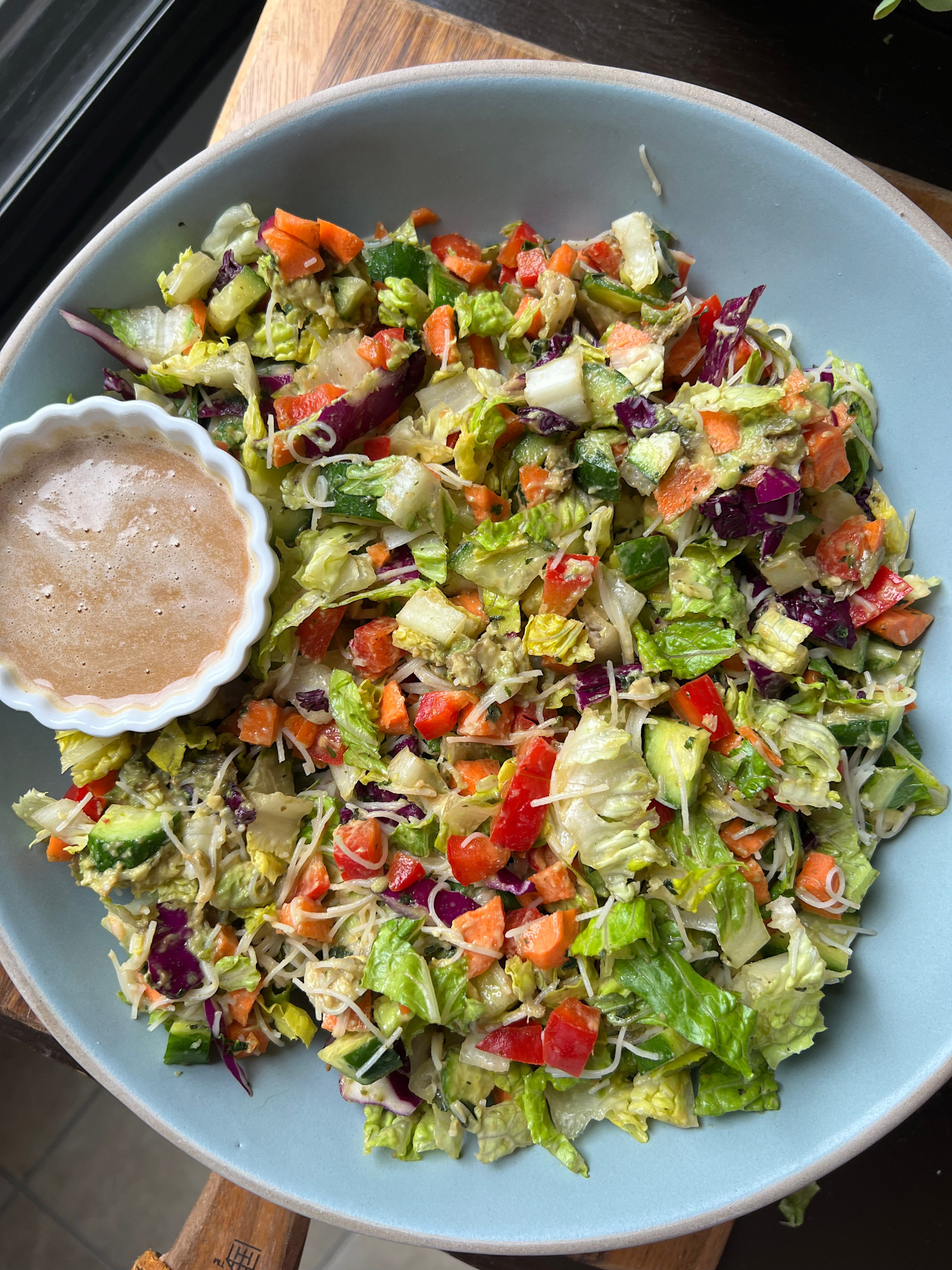 Spring Roll Salad - Choosing Balance