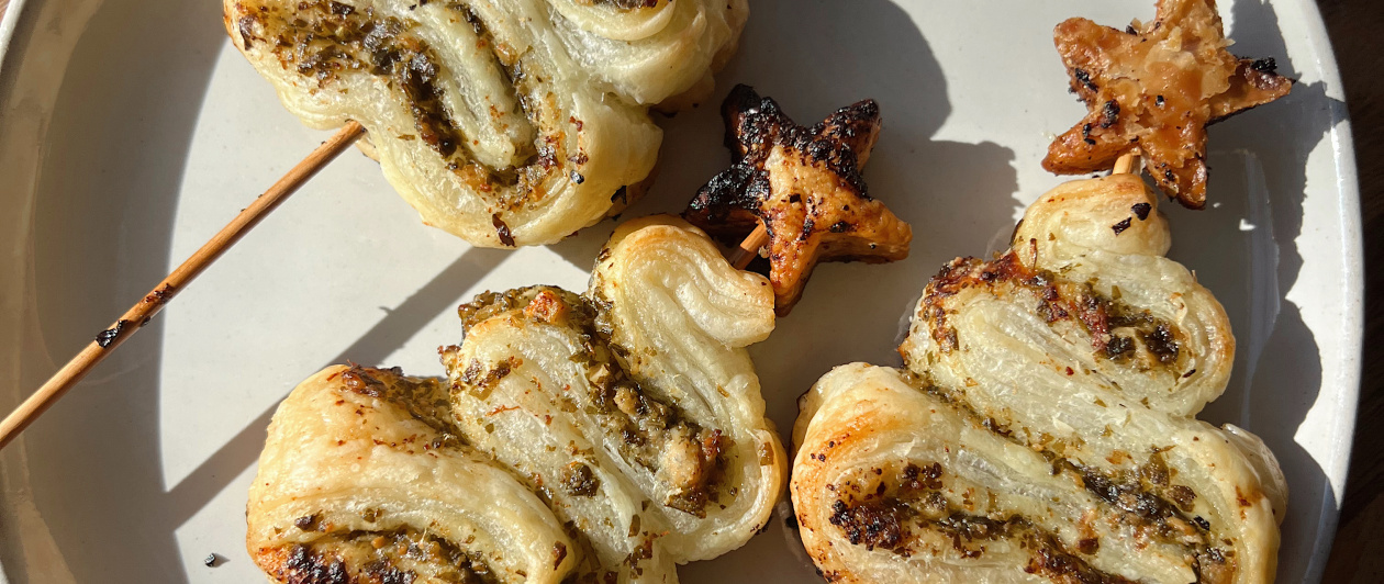 Pesto Christmas Trees - Choosing Balance