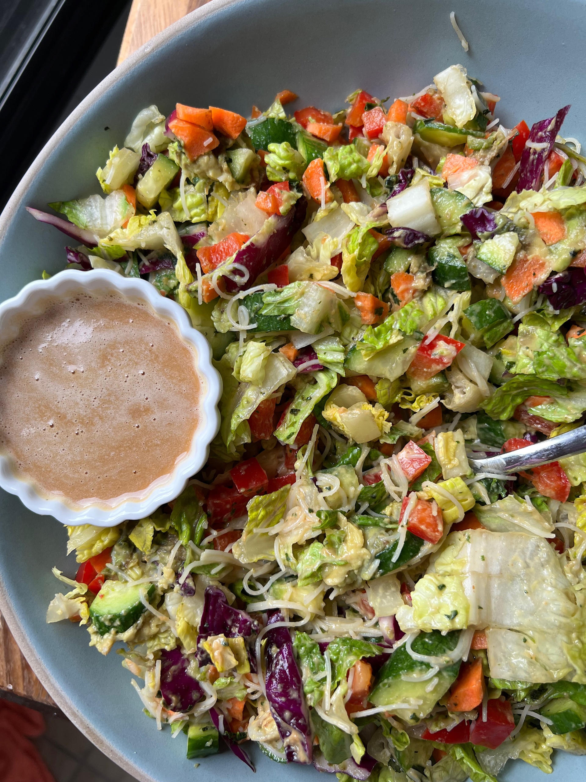 Spring Roll Salad - Choosing Balance