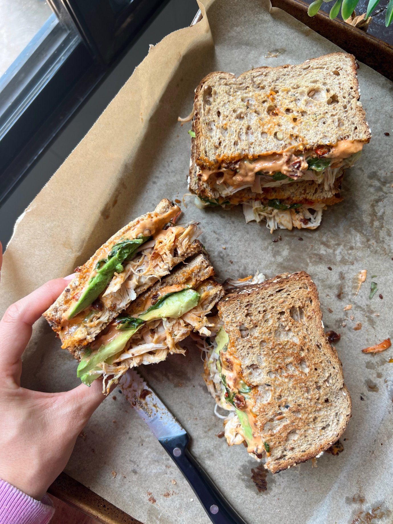 Chipotle Chicken Sandwich - Choosing Balance