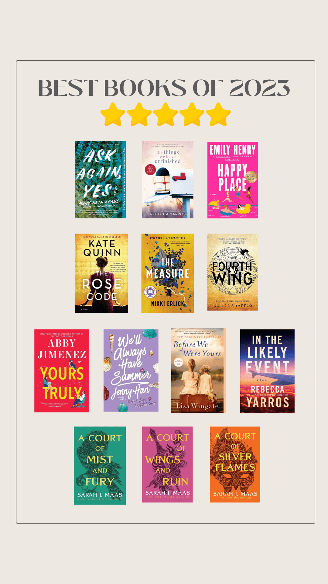 Best Books of 2023 - Choosing Balance