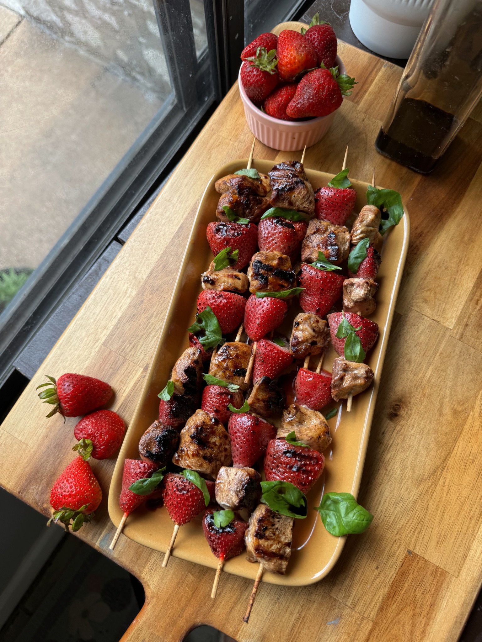 Strawberry Chicken Kabobs - Choosing Balance