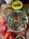 Garlic Caprese Grilled Cheese - Choosing Balance