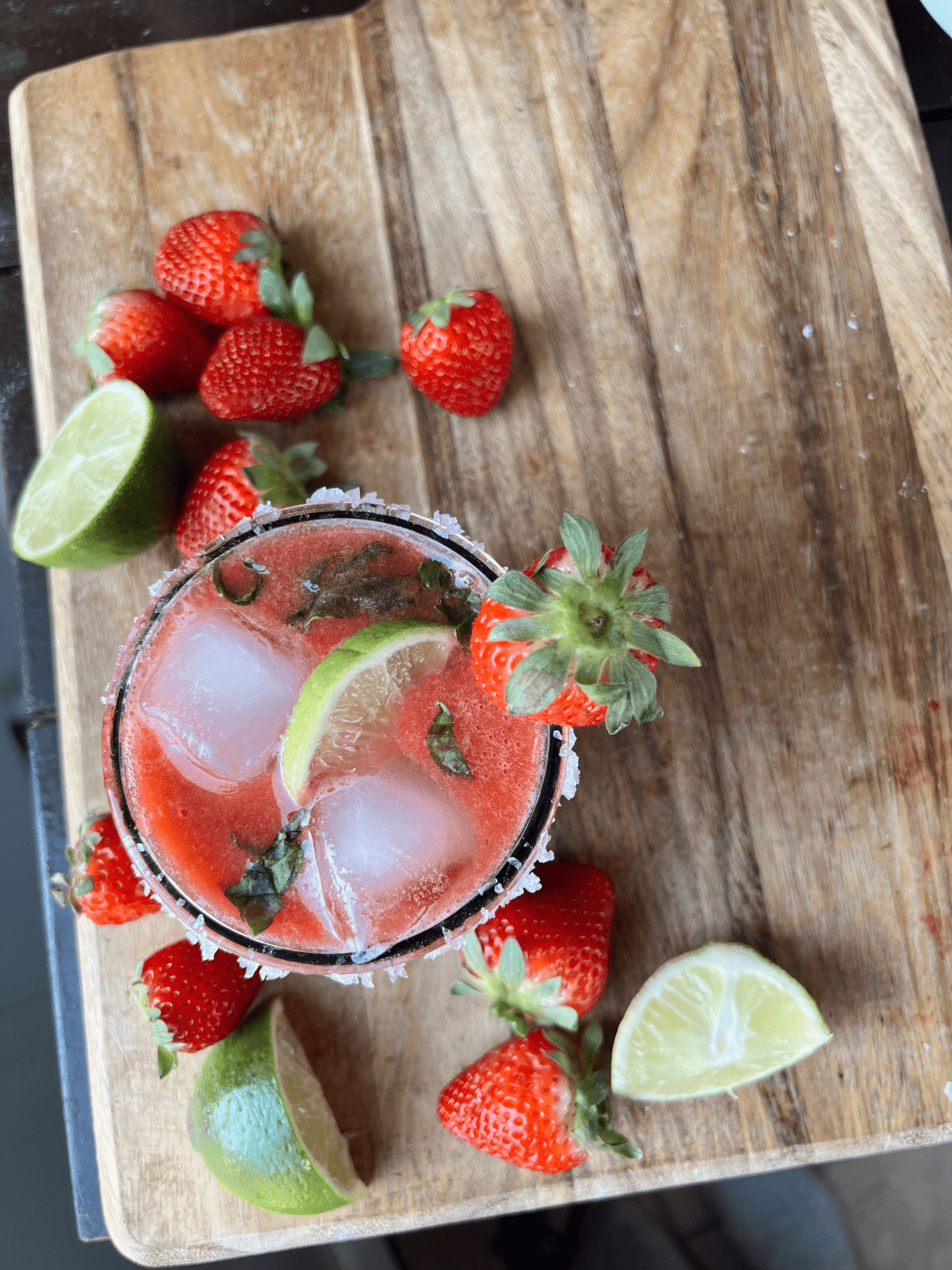 Strawberry Soda Floats - Choosing Balance