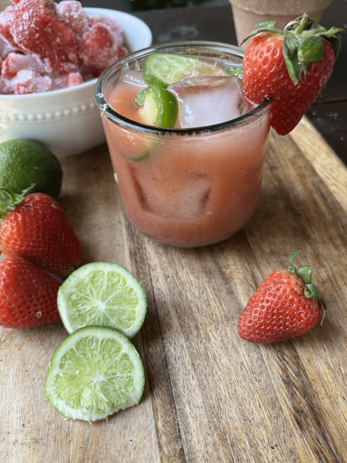 Strawberry Soda Floats - Choosing Balance