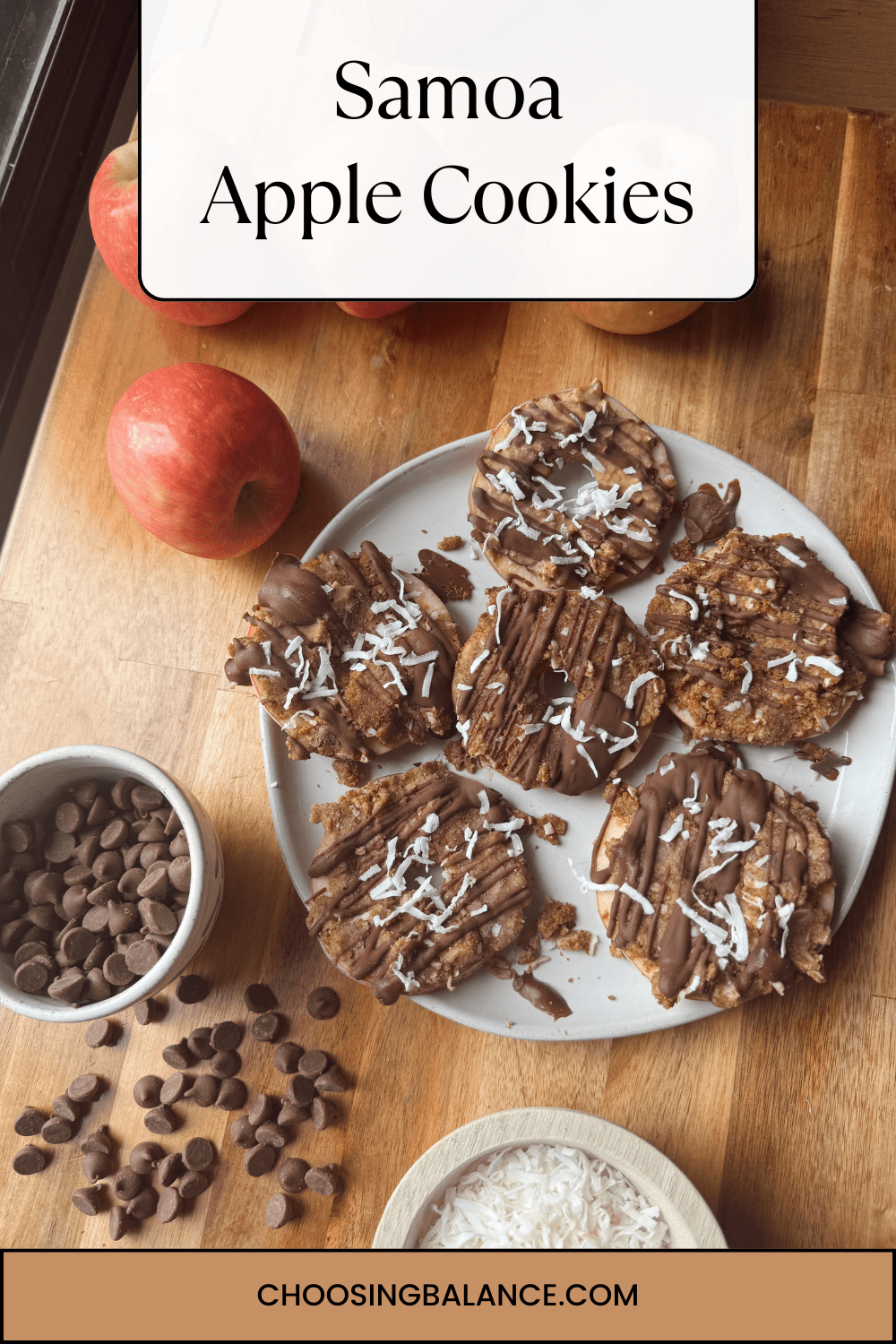 Samoa Apple Cookies - Choosing Balance