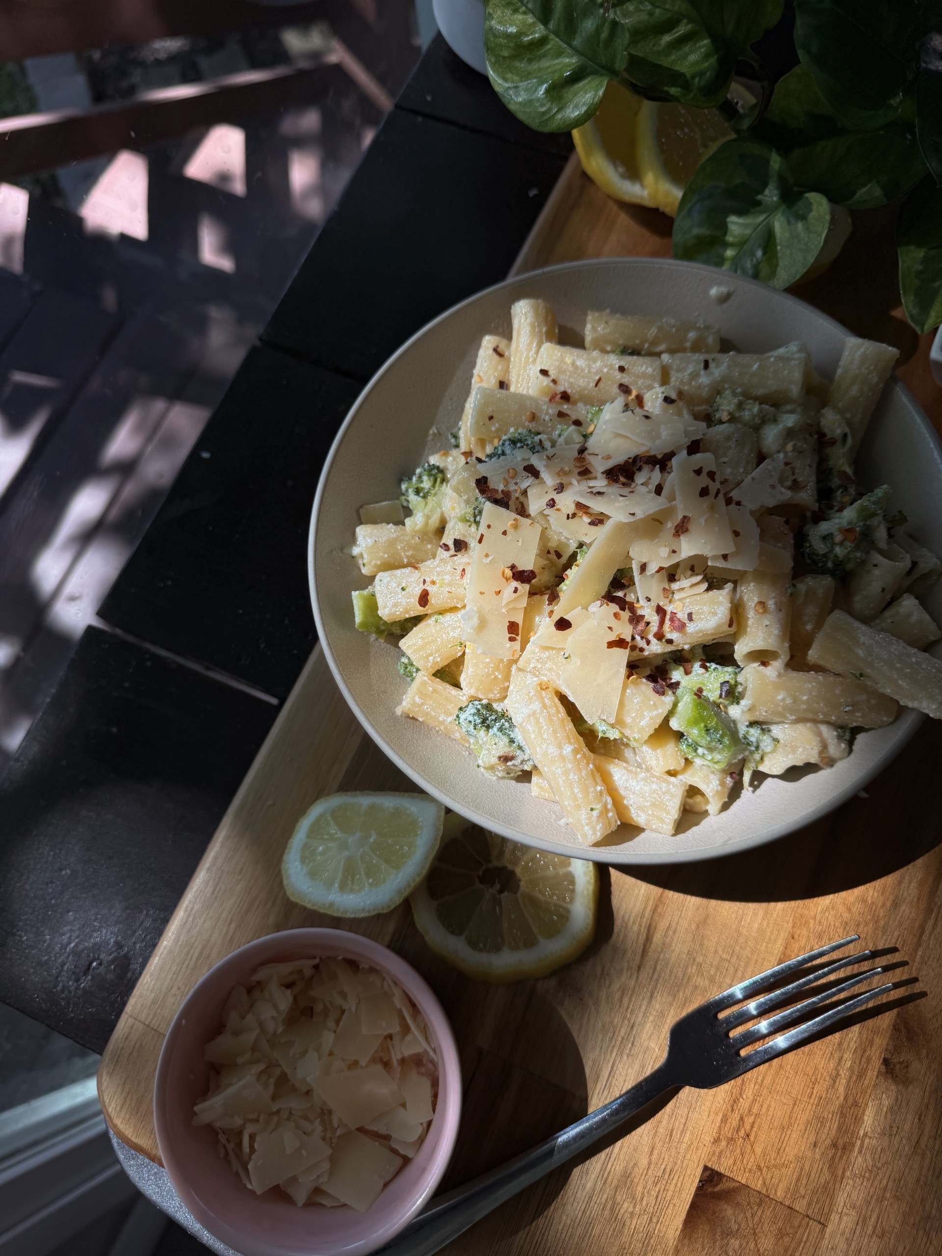 Lemon Ricotta Pasta - Choosing Balance